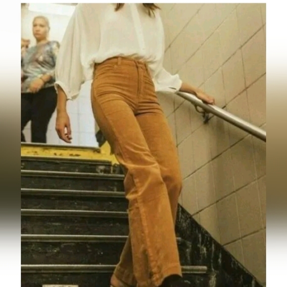 Levi's | Jeans | Levis Ribcage Tan Coffee Corduroy High Rise Bootcut ...